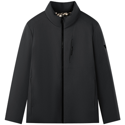 七匹狼轻薄防泼水羽绒服夹克外套