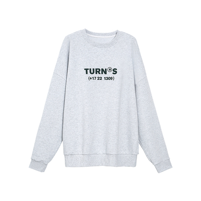 TurnSignal圆领卫衣女