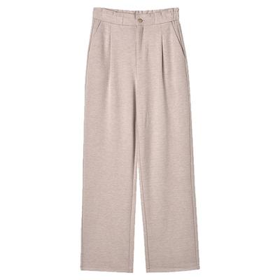 直筒显瘦长裤松紧腰休闲裤