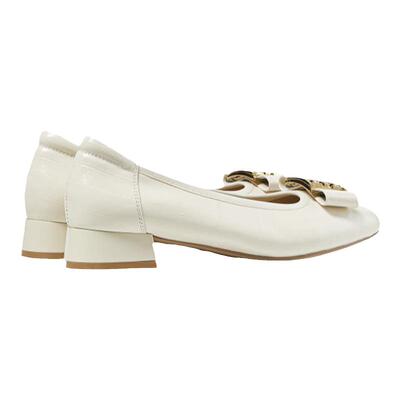 浅口软底粗跟单鞋女中跟通勤鞋