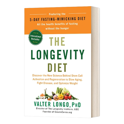 英文原版 精装 The Longevity Diet 长寿食谱 精装 英文版 进口英语原版书籍