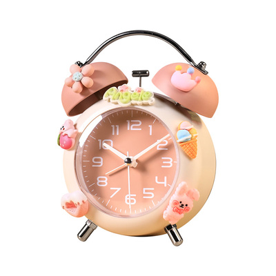儿童女孩闹钟学生专用起床神器