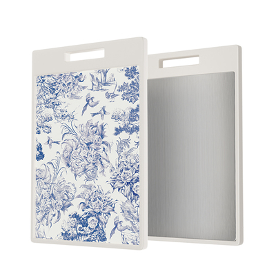 velosan不锈钢菜板抗菌防霉家用双面案板厨房加厚水果切菜砧板