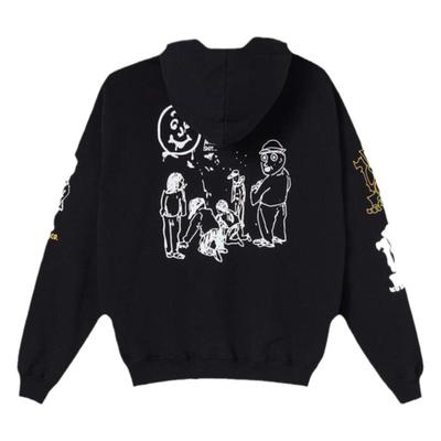 PolarSkateCo涂鸦印花连帽衫