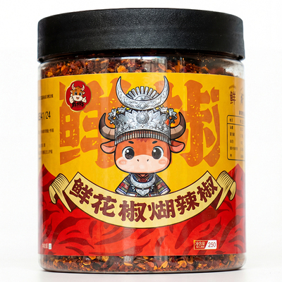 黔放牛贵州鲜花椒糊辣椒面