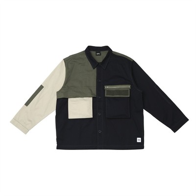 XPX周柏豪拼接色休闲薄款夹克