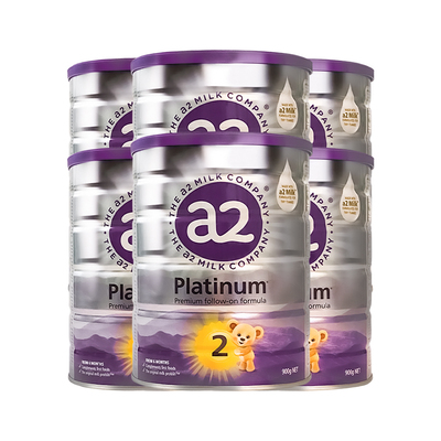 日期新鲜|a2紫白金2段婴幼儿奶粉