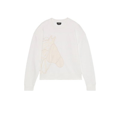【马年限定】kate spade ks 马首图案印花卫衣时尚百搭轻奢女生