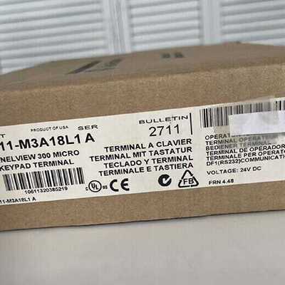 【询价】[钉子]罗克韦尔模块未拆封模块2711-M3A18L适用
