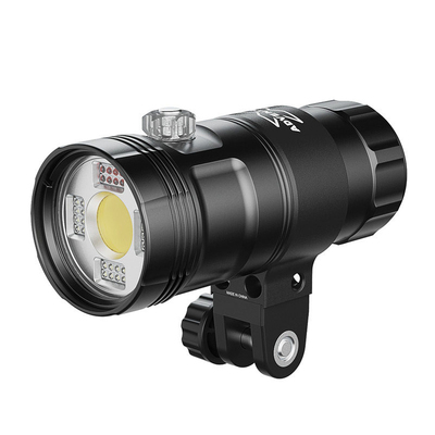 X-ADVENTURER 探险家 M7000-WRGBU 带闪光灯混光高显指潜水摄影灯