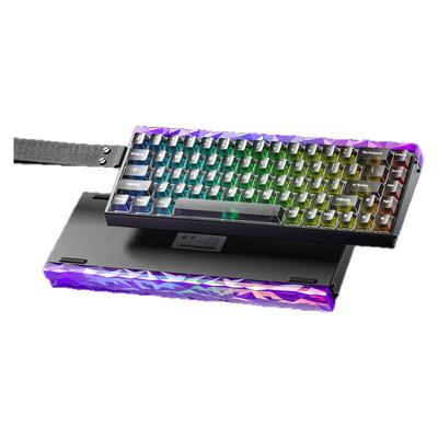 AULA狼蛛HERO68HE磁轴机械键盘 电竞游戏FPS通用有线带灯箱