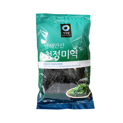 韩国清净园裙带菜100g干货干海带海裙菜海菜免洗汤料食材孕妇儿童