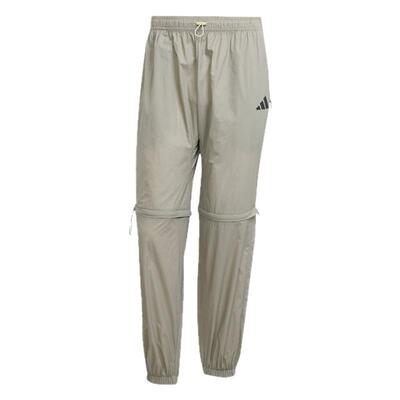 阿迪达斯可拆卸束脚宽松梭织长裤