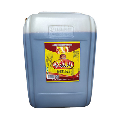 揭阳酿造酱油彭万春味极鲜大桶装