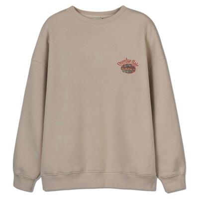 女士新款宽松长袖字母印花卫衣