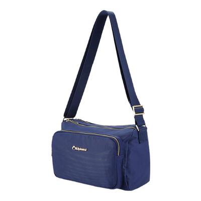 diplomat/外交官斜挎包旅行出差单肩包轻便收纳包多层拉链口袋