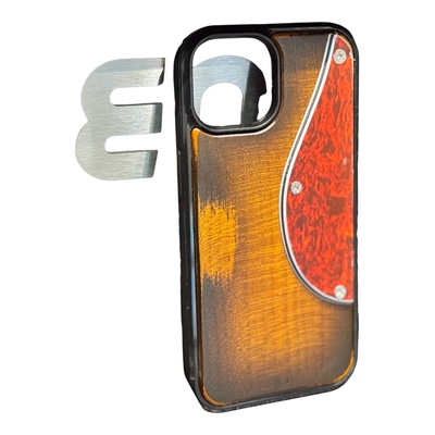 【倒闭清仓】fender芬达电吉他实木定制吉他摇滚手机壳硝基漆喷漆relic复古做旧摇滚风苹果iphone全系防摔壳