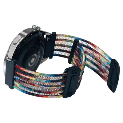 适用三星手表双节尼龙磁吸表带