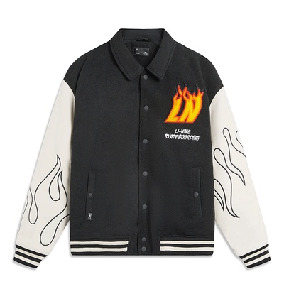 李宁滑板系列男子宽松休闲