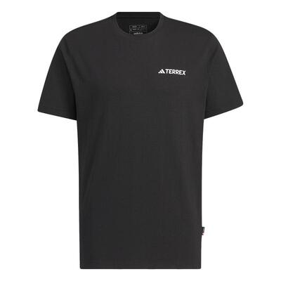 阿迪达斯TERREX男印花短袖T恤