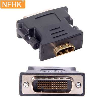 NFHK 显卡转接线DMS-59pin转接头DVI 59针公转DVI母 VGA母HDMI母