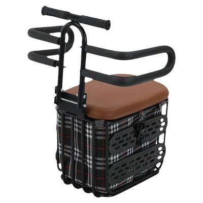 电动车儿童座椅前置储物安全坐椅