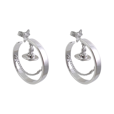 XMR独特小众设计感西太后耳坠女