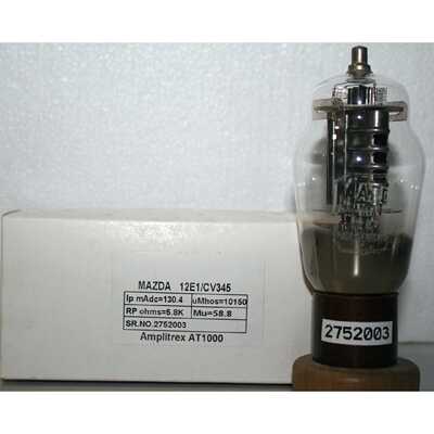 议价12E1 CV345 MAZDA D GETTER 黑色罗纹板 英国制造 Amplitrex