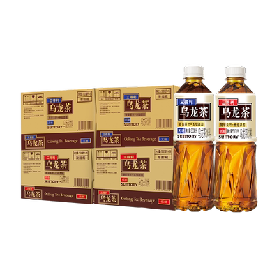 三得利无糖乌龙茶500ml×60瓶