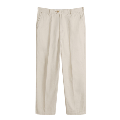 MCCEVTG意式通勤纯棉卡其裤