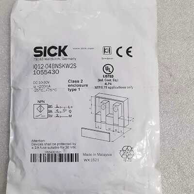询价-SICK西克传感器型号IQ1204BNSKW2S