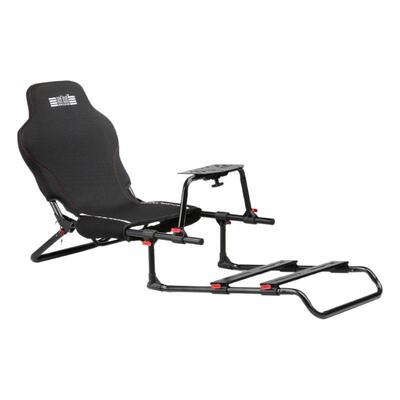 儿童小孩折叠座椅支架 赛车模拟器游戏方向盘支架 多功能可调节 适配图马思特T598P/TGT2/T300GT 地平线5外设