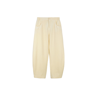 素芭质感灯芯绒休闲长裤