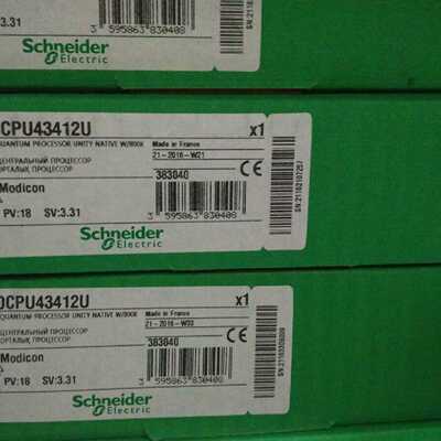 议价施耐德带算术协处理器140CPU43412U全新现货