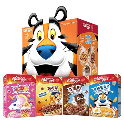 即食谷物营养早餐家乐氏