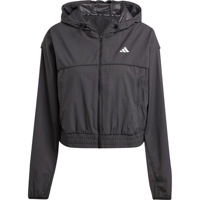 阿迪达斯女子运动休闲梭织夹克