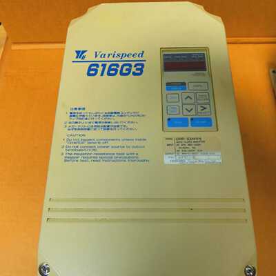 Yaskawa Varispeed 616G3 model: CIMR-G3A41P5 400V Class Inver