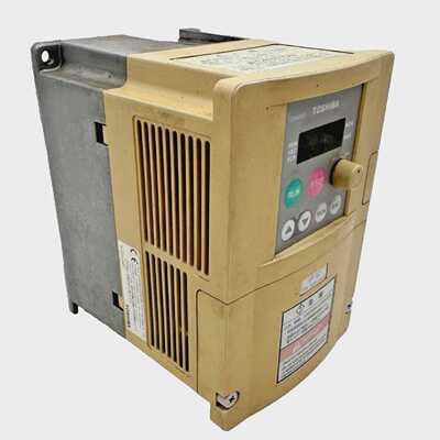 TOSHIBA VF-S7 VFS7S-2004P-C1 TRANSISTOR INVERTER 1PH 200V 0.