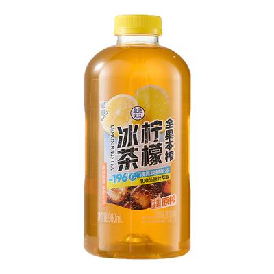 盒马 全果本榨柠檬冰茶 减糖 960ml【整箱拍6瓶】