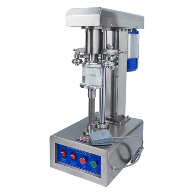 易拉罐封口机 马口铁塑料瓶纸罐封盖机压盖机铝盖商用电动封罐机