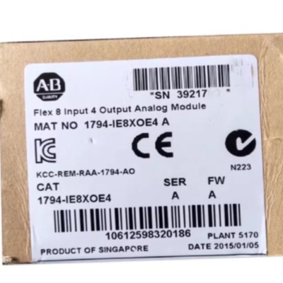 议价1794-IE8X0E4 Rockwell AB PLC 模块全新 原装 进口 1794IE8X