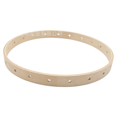 手工DIY实木圆形捕梦网编织墙饰