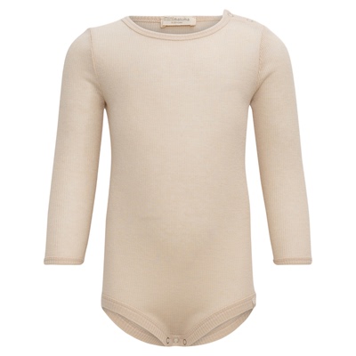 7Z 丹麦minimalisma SS24春夏婴儿宝宝真丝包屁衣帽子