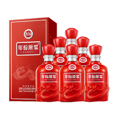 古井贡古16婚宴白酒500ml*6瓶