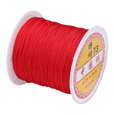 香香手工编织线diy红绳