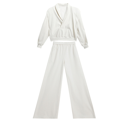 ArguE春季重磅大V领卫衣套装