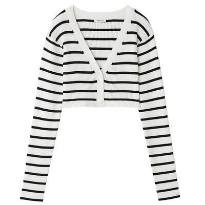 FRAYI.D罗纹针织开衫