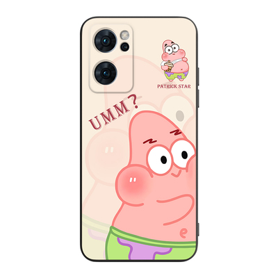皑晨适用于opporeno7手机壳oopr7防摔pfjm10保护套remo7动漫Reno7海绵宝宝PFJM10学生Ren07创意0PP0Ren07个性