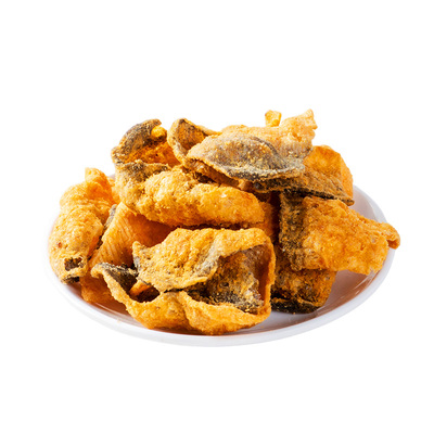 陈阿炳香脆鱼皮咸蛋黄鱼干高蛋白零食品旗舰店休闲办公室小吃食品