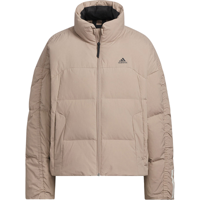Adidas/阿迪达斯正品女子立领短款保暖休闲羽绒服外套IL8939